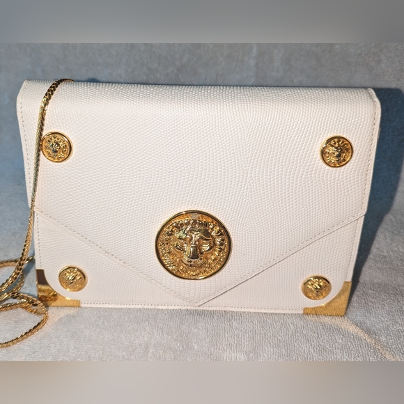 Vintage | Bags | Vintage Litani Sac Genuine Leather Lion Medallion ...